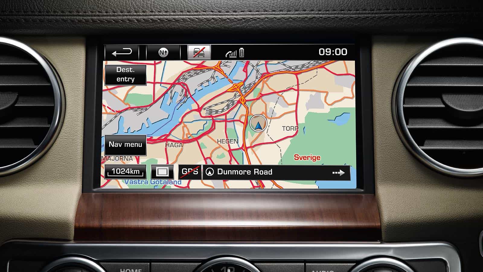 InControl: Actualización de los Mapas | Land Rover México
